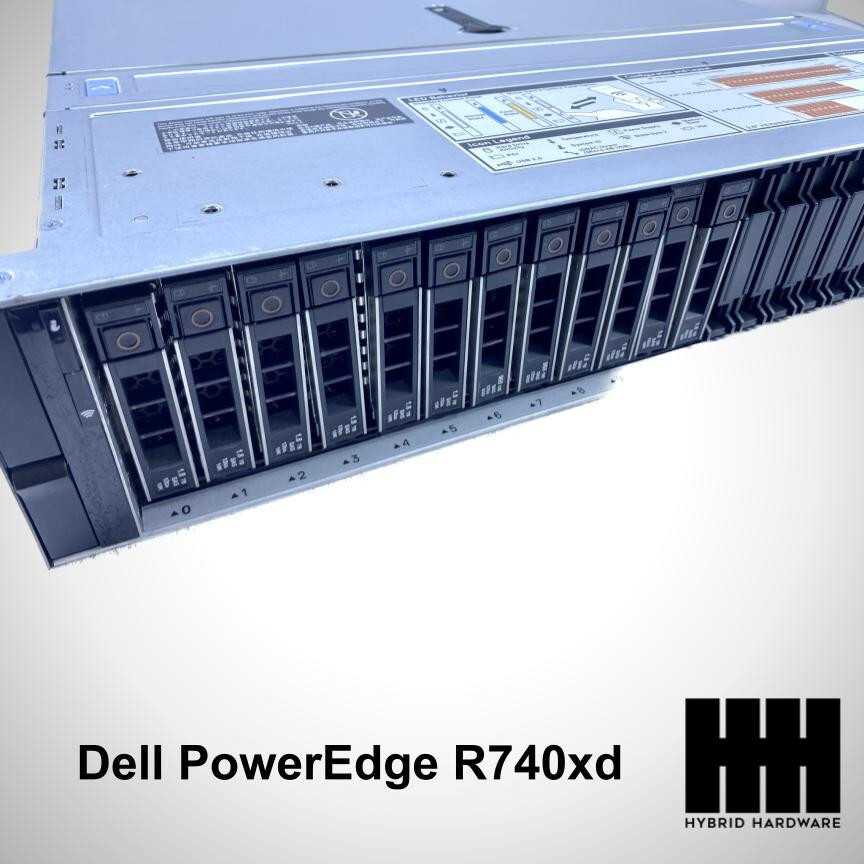 Dell PowerEdge R740xd 2x Intel Xeon Silver 4114 CPU @2.20GHz 192GB DDR4 ...