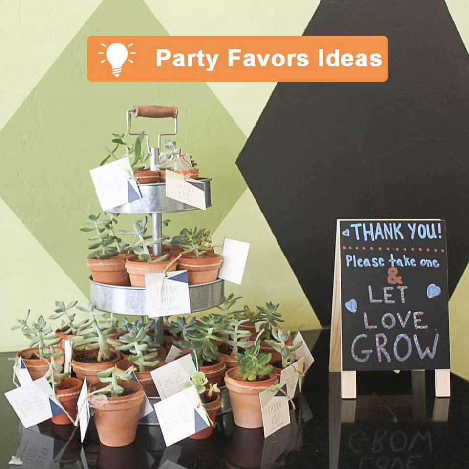 Set Di 28 Vasi Da Fiori 5.5Cm,Vasi per Piante Vaso in Terracotta in ...