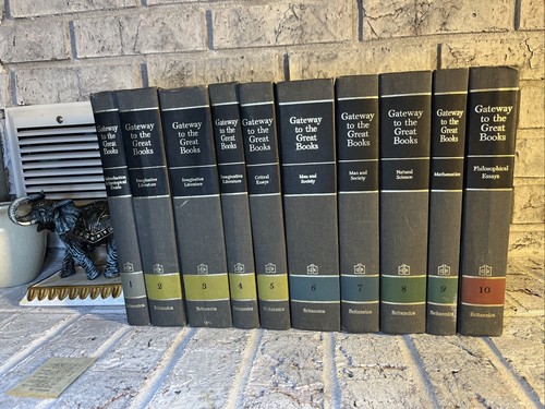 Gateway to the Great Books 1963 Encyclopedia Britannica Complete! | eBay