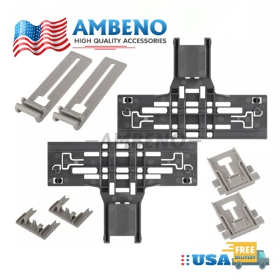 8Pcs W10546503 Upper Rack Adjuster for Whirlpool Dishwasher W10195839 ...