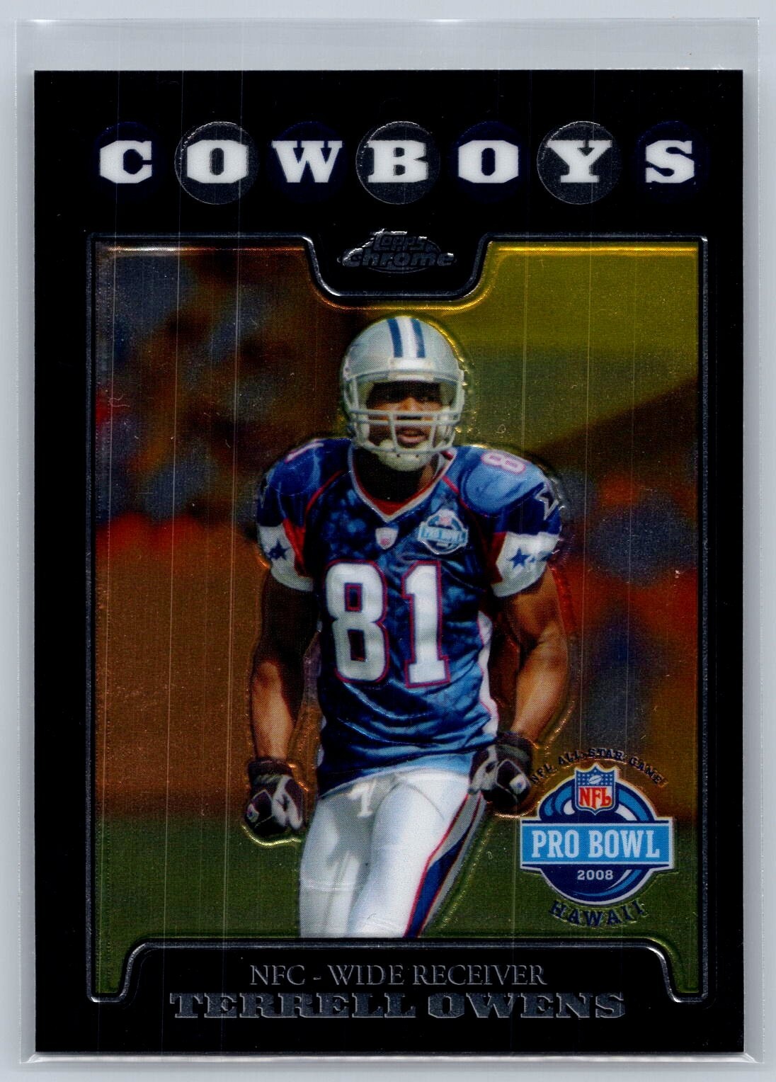 Terrell Owens - 2008 Topps Chrome Pro Bowl #TC137 | eBay
