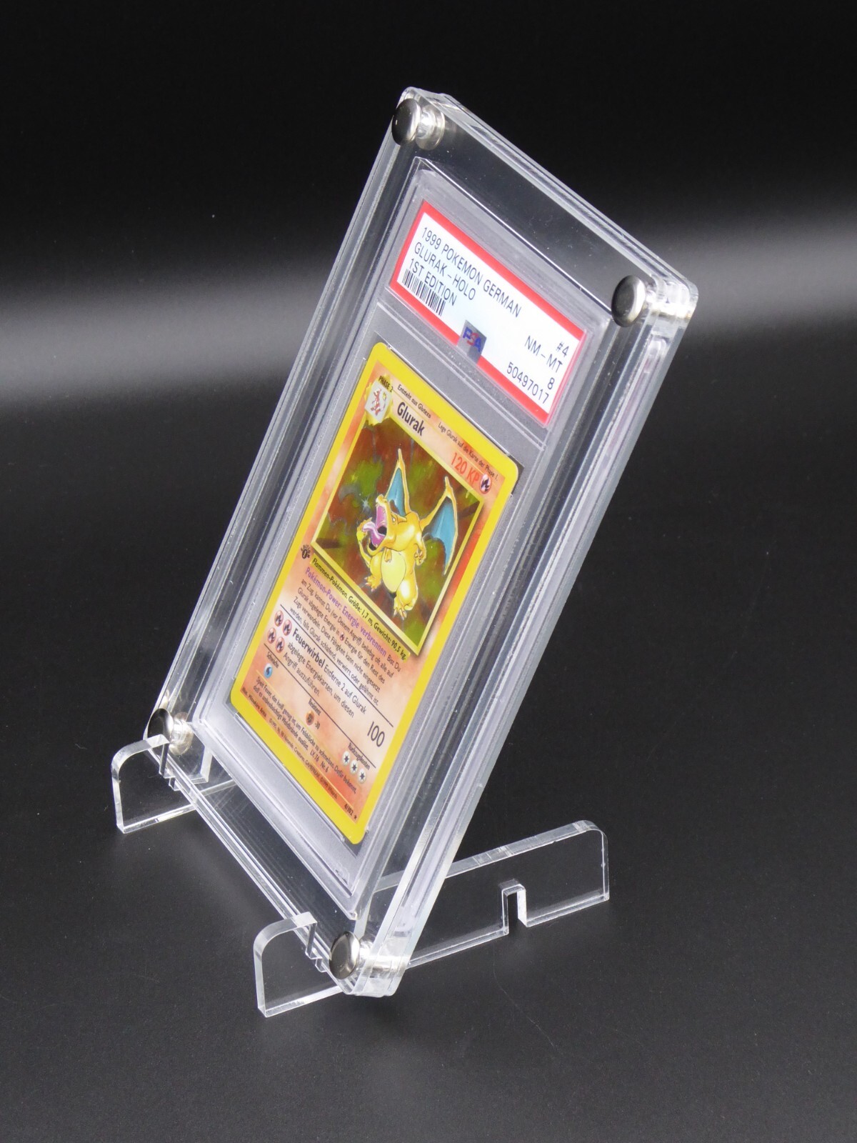 PSA Case Acrylcase Ständer frame Pokemon Schutzbox Protector für ...