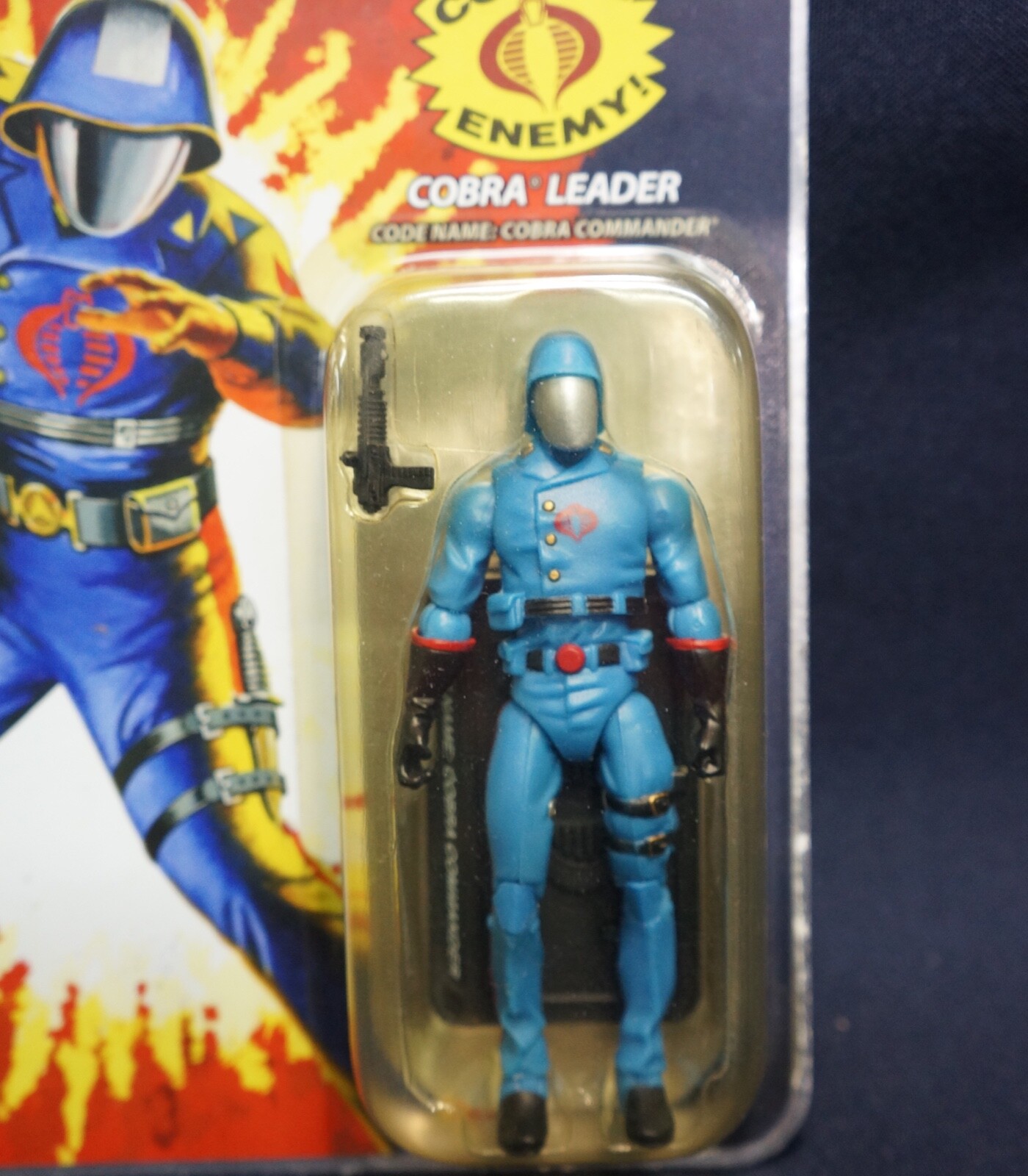 GI Joe 25th Anniversary Cobra Leader Cobra Comander Action Figure | eBay