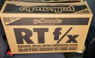 Polk Audio RT F/X Bipole/Dipole Speakers | eBay