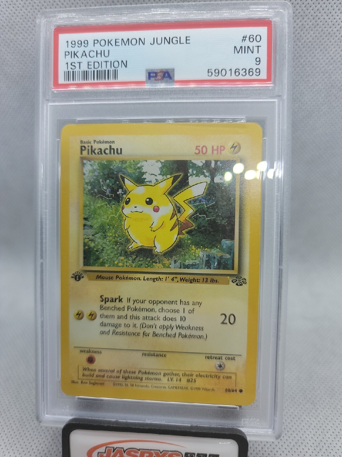 Pikachu 60/64 Jungle Common 1st Edition PSA 9 Pokemon Card 1999 | eBay