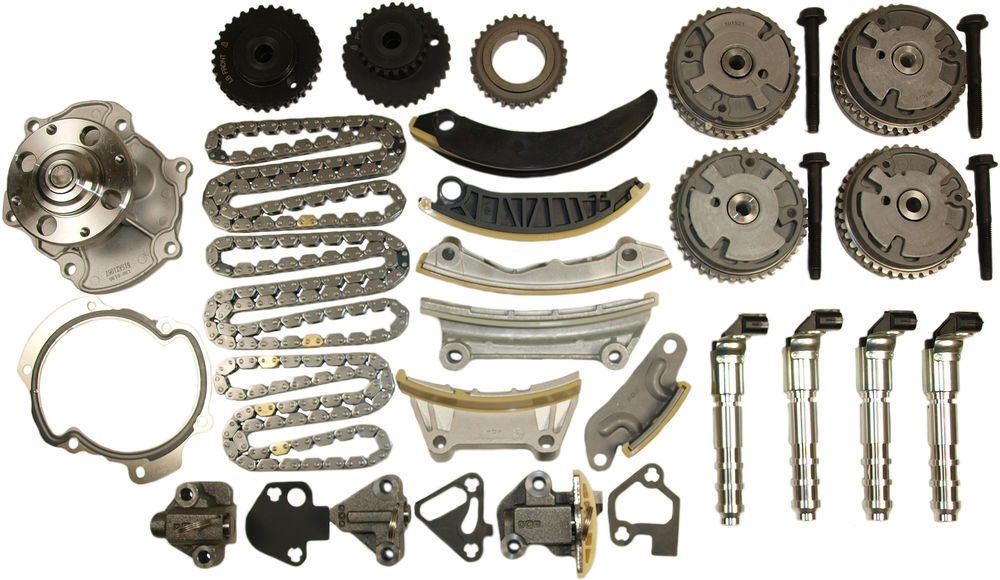 Engine Timing Chain Kit with Water Pump Cloyes Gear & Product 9-0753SK3 ...