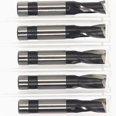 Straight shank keyway cutter 3-20MM End Mill 2 flute HSS milling cutter ...