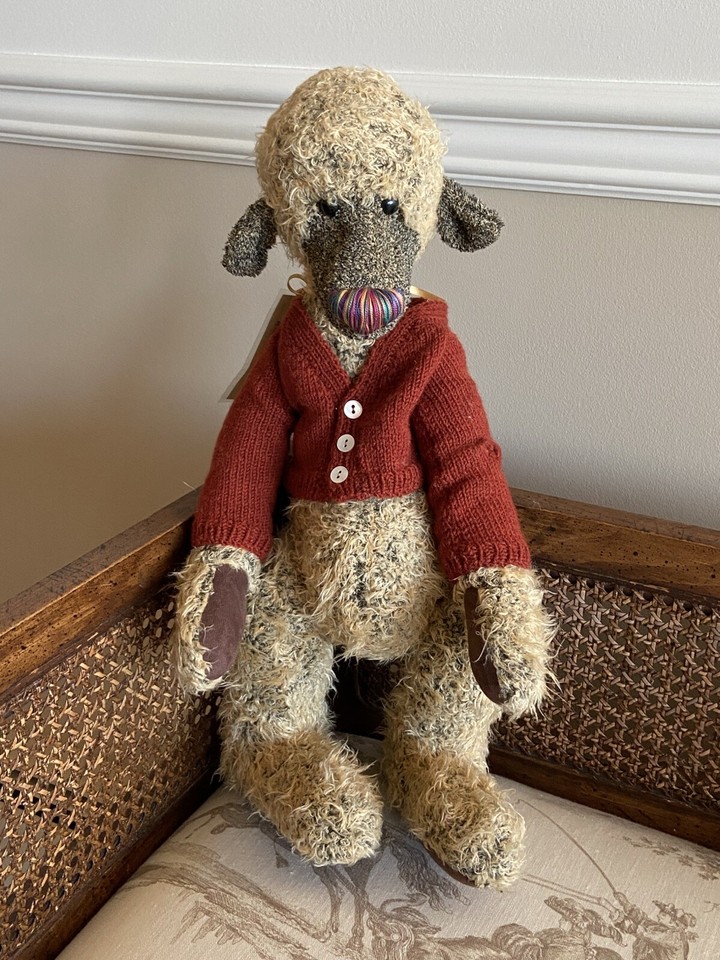Bear Treasures "marmalade" OOAK Faux Fur artist bear By Melanie Jayne ...