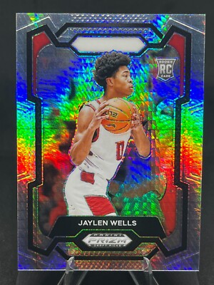 Jaylen Wells 2024 Prizm Draft Picks HYPER #31 Washington St. Cougars ...