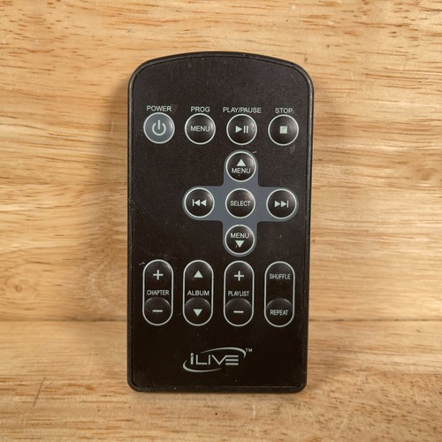 iLive IJ328 Black Wireless iPod Docking Station Karaoke Audio Remote ...