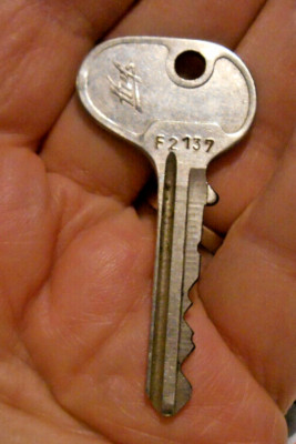 Vintage Old Original 1950's 60's Huf VW Volkswagen Bus Van Ignition Key ...