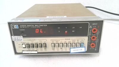 HEWLETT PACKARD 3466A DIGITAL MULTIMETER 48-440HZ, KEYSIGHT ...