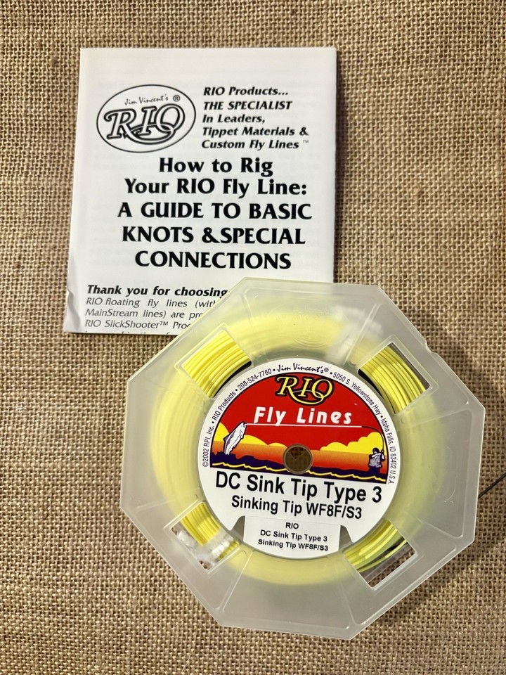 Rio Density Compensated Sinking Tip Fly LIne | eBay