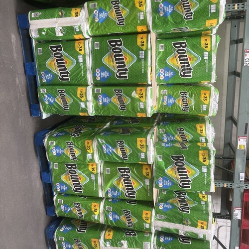 Bounty Mega Roll Paper Towels, 12 Rolls, White | eBay