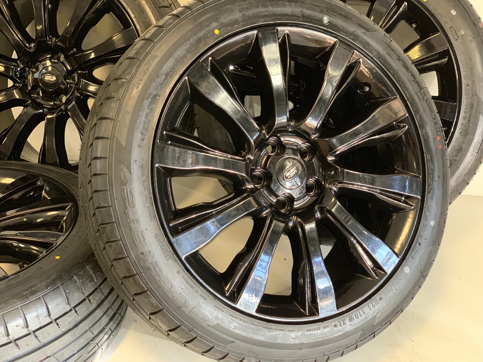 21" OEME FACTORY WHEELS RIMS GENUINE Range Rover 72246 HSE Black 2000 ...