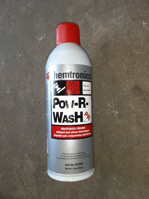 Chemtronics ES1605 Pow-r-wash PR Contact Cleaner 10oz Aerosol Can for ...