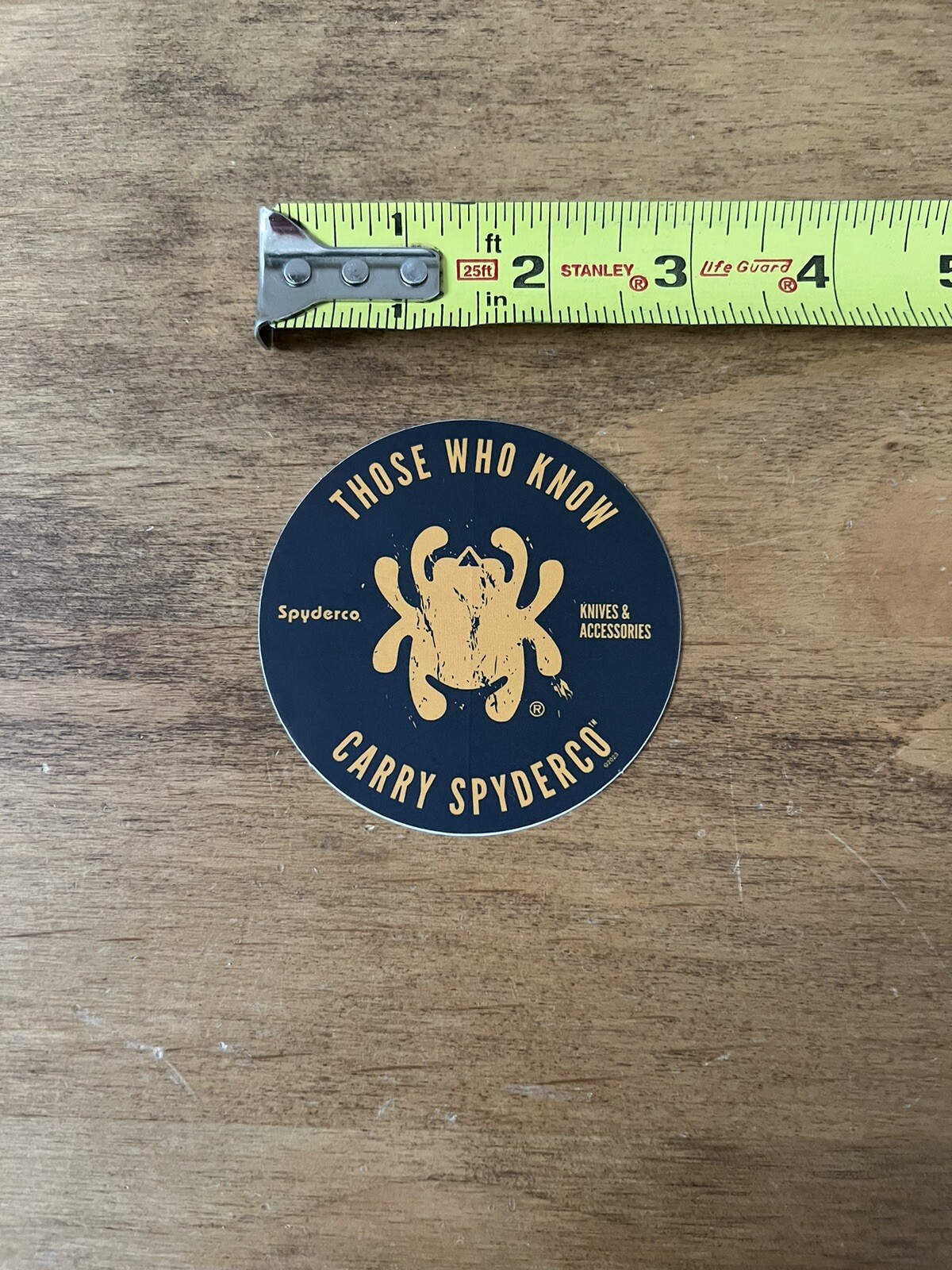 Spyderco Spyder Co Spyder Those Who Know Sticker/Decal Approx 3” New ...