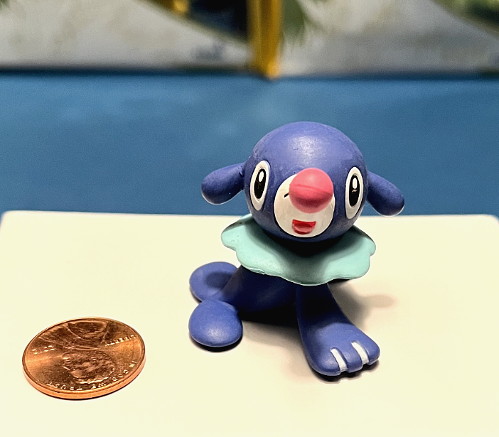 Pokémon - POPPLIO PVC Figure 1.5" - Nintendo/TOMY + Free Trading Cards ...