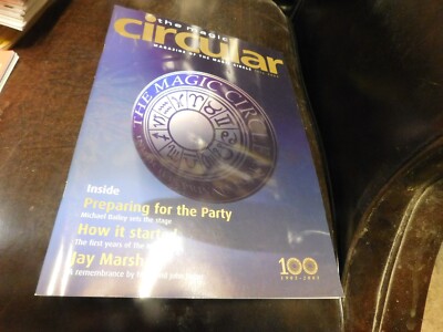 The Magic Circular Magazine For Magicians 2005 July | eBay