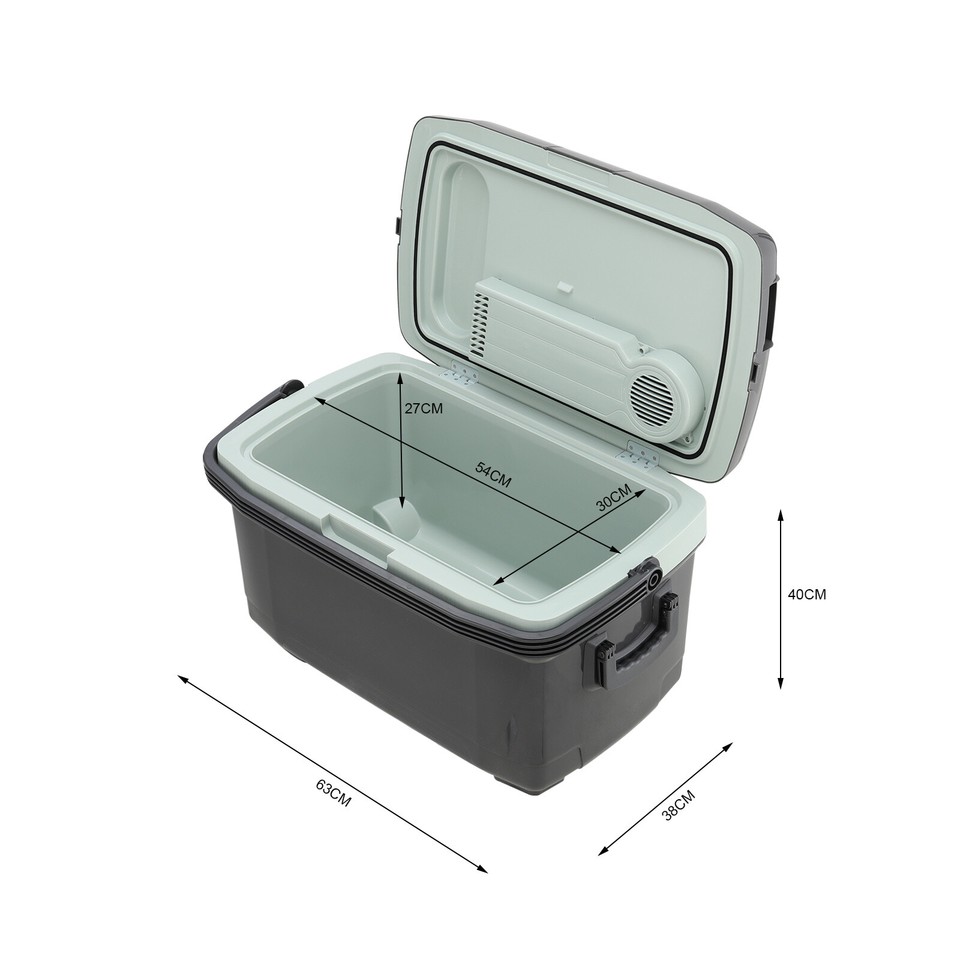 Large Electric 45 Litre Cooler Cool Box Warm Box Freezer Camping Travel ...