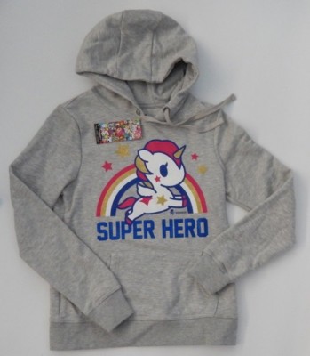 NEW ~ TOKIDOKI ~ WOMENS GIRLS HOODIE JUMPER Size XXS 6-8 ~ LICENCED ...