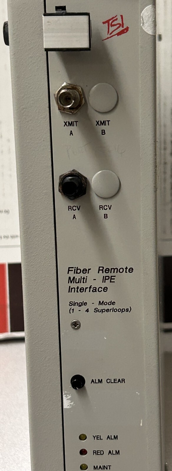 A0773056 Nortel Fiber Remote Multi-IPE Interface single-Mode Card1-4 ...