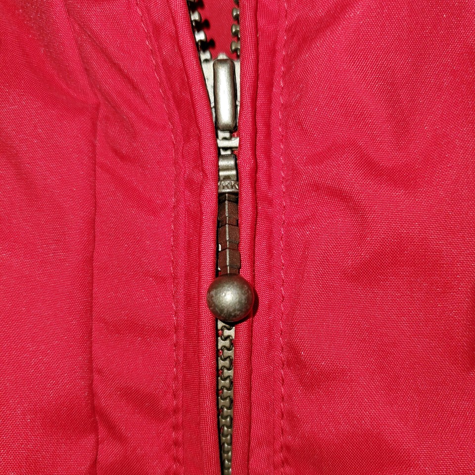 VTG~Obermeyer~Women 10~TIMELESS Red Thermolite Plus Full Zip & Snap Ski ...