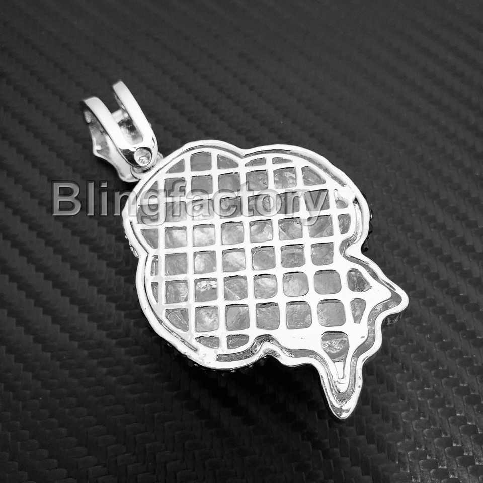 Hip Hop JIGSAW Tekashi69 pendant 18" Full Iced Marina Choker Chain ...