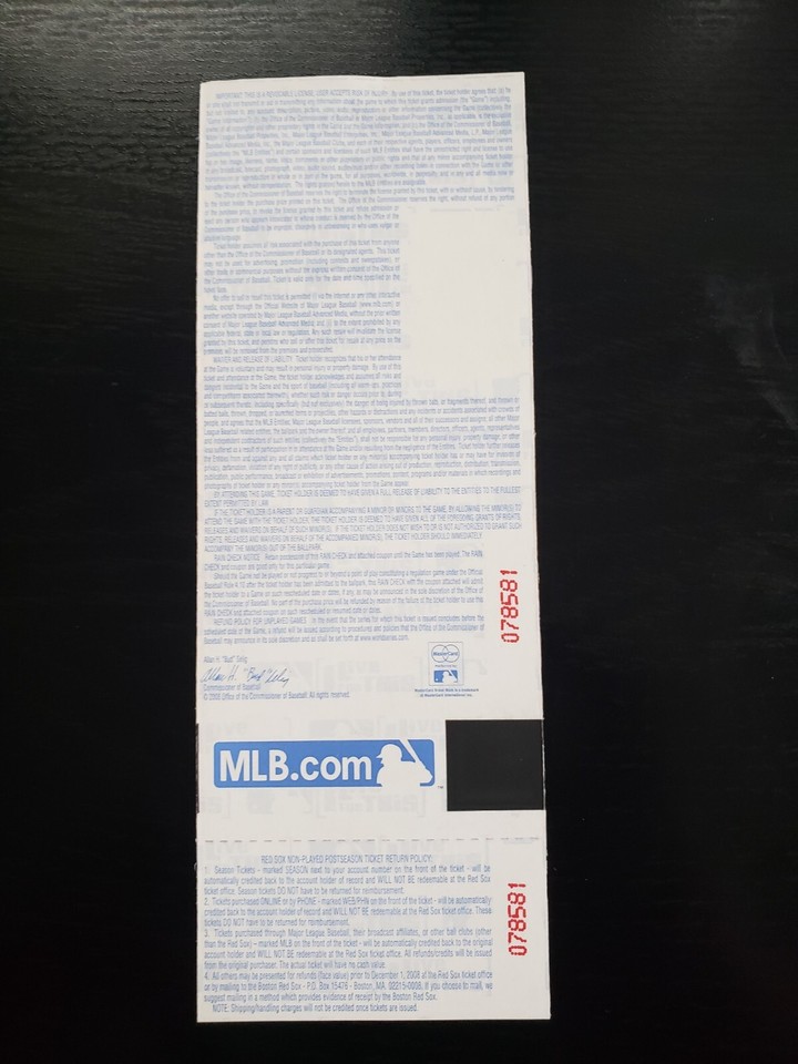 2008 ALCS Game 5, Boston vs Tampa Bay - Largest comeback victory since ...