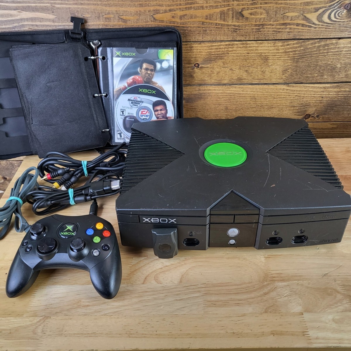 Microsoft Xbox Original System Black Console w/Games www.ugel01ep.gob.pe