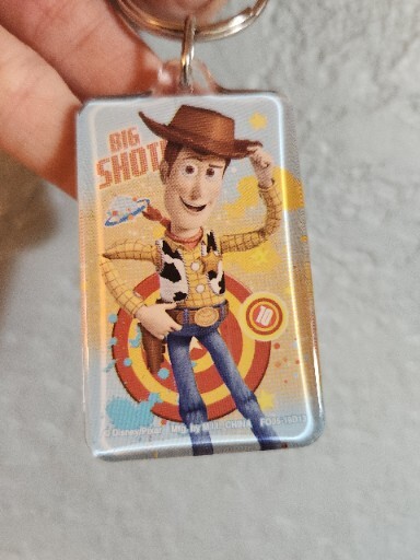 Disney Toy Story 4 Woody Keychain Keyring Key Holder Souvenir ...