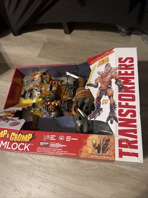Hasbro Transformers Giant Stomp & Chomp Grimlock Robot W/Optimus Prime ...
