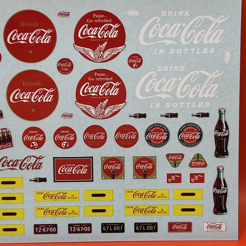41 Plymouth Coupe AMT Instructions Decals Cola Cola Model Parts 1:25 ...
