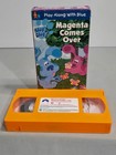 Blue's Clues Magenta Comes Over VHS 2000 Nick Jr. Classic Cartoon Movie ...