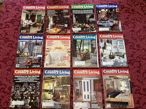 Vintage Country Living Magazine Lot ~ Mixed Years 12 Issues 1982- 1985 ...