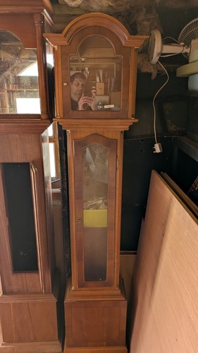 Longcase grandfather clock case only | eBay UK