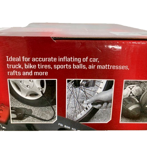 Craftsman Inflator 75114 Portable Air Pump 12v 30psi Red/Black | eBay