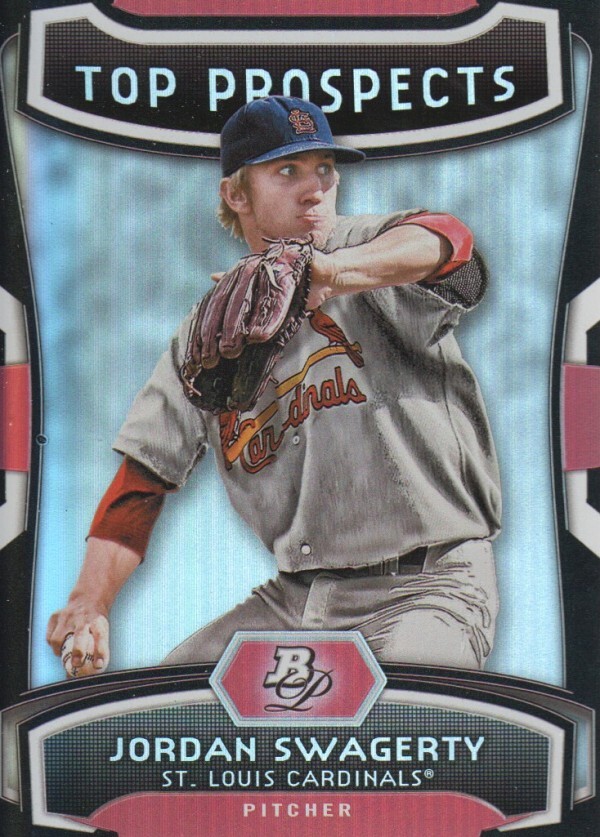 2012 Bowman Platinum Top Prospects #JSW Jordan Swagerty | eBay