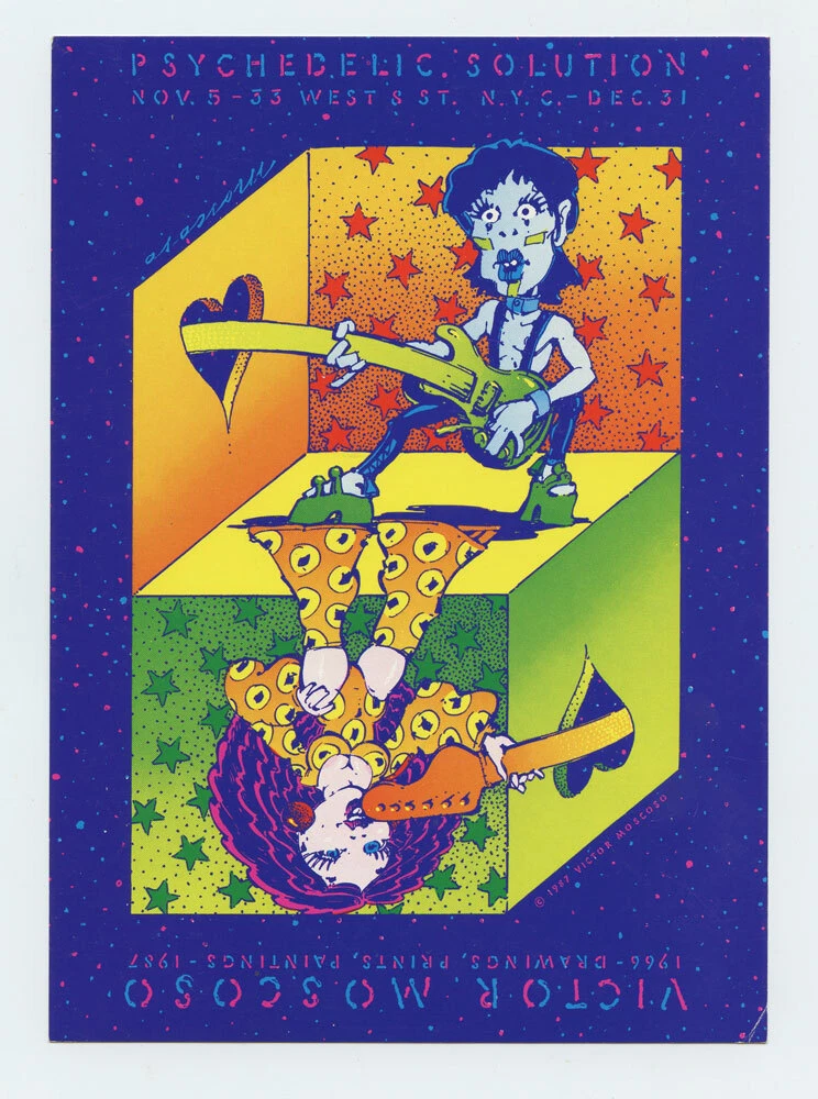 Victor Moscoso Psychedelic Art