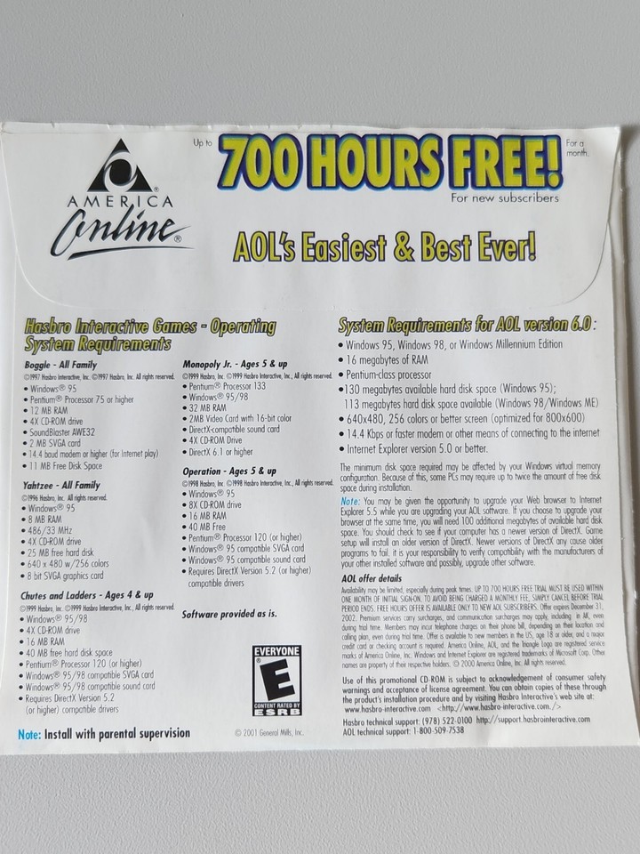 Operation CD ROM Game: General Mills Edition (PC, 1998) Windows 95 ...