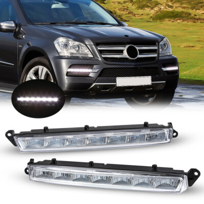 Front LED fog lights For Mercedes-Benz x164 gl320 gl350 gl450 gl550 ...