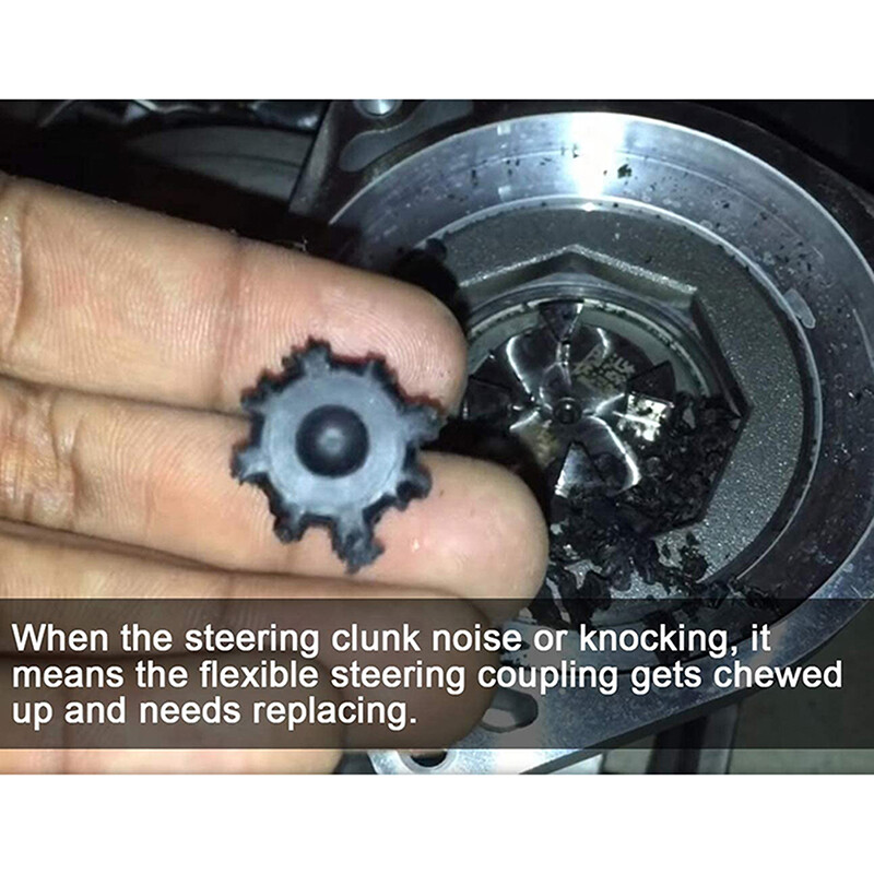 Fit For 2010-2013 Kia Soul Black Flexible Steering Column Coupler ...