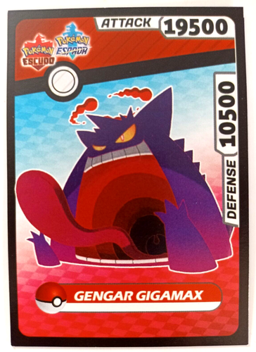 CARD POKEMON EE VOL. IV #030 GENGAR GIGAMAX 2020 Kanto PERU South ...