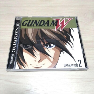 Mobile Suit Gundam Wing W anime Music Soundtrack CD JUST COMMINICATION ...