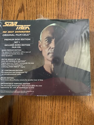 Star Trek The Next Generation Film Cell Set 1 Premium Box Edition | eBay