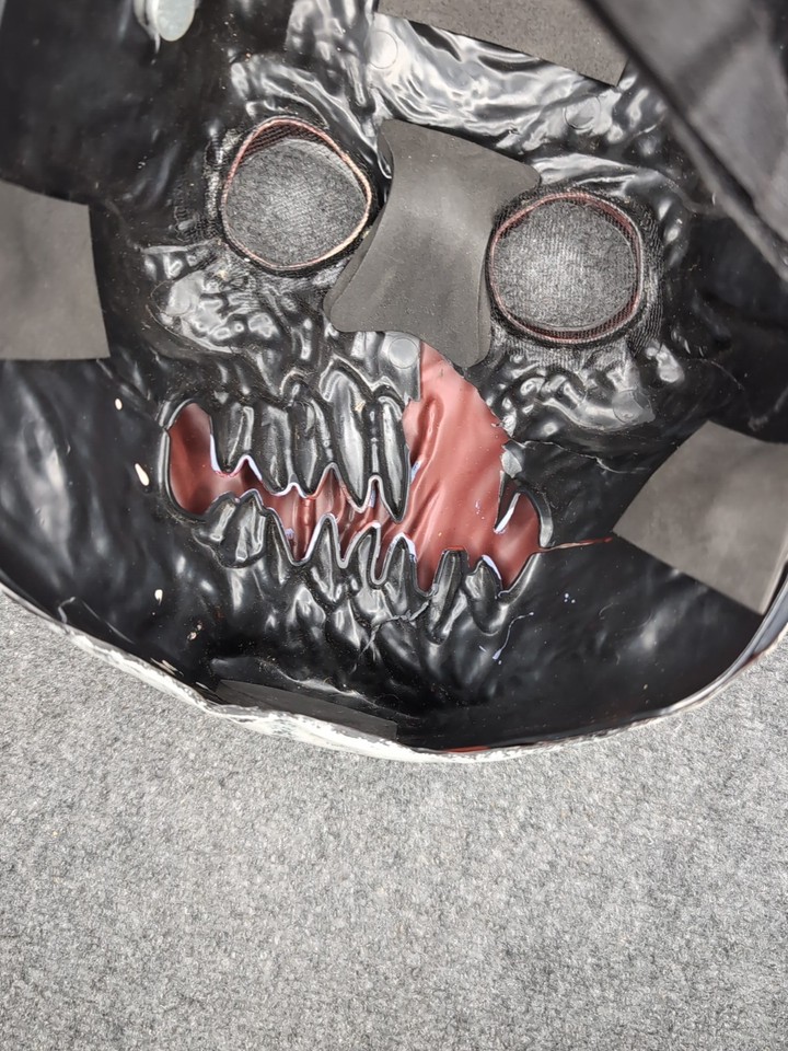 Night Freak Ripper Mask Spirit Halloween Horror Rare Face Skin Falls ...