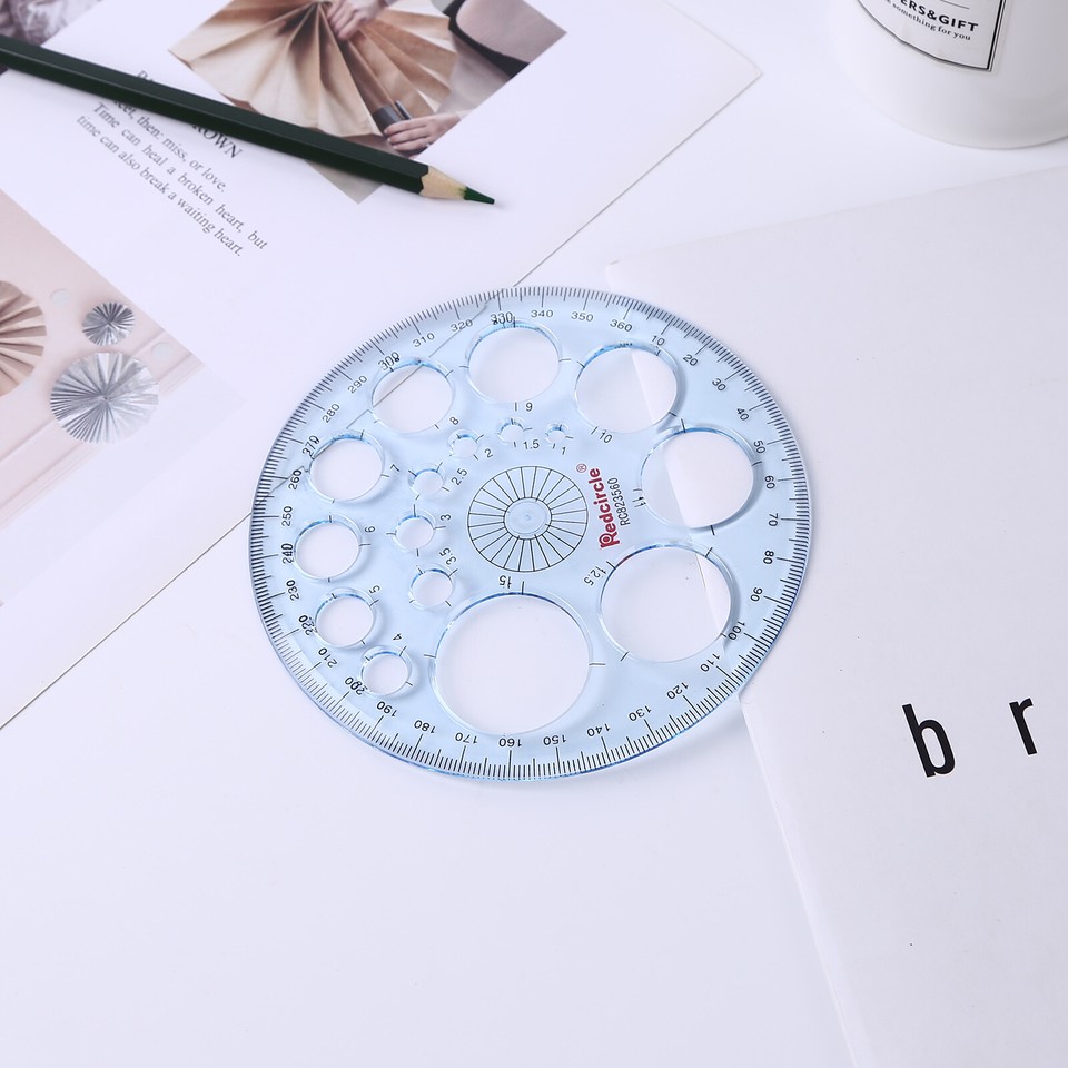 Geometric Template Multifunction Ruler for Office School Home Building ...