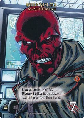 RED SKULL Upper Deck Marvel Legendary SP MASTERMIND | eBay