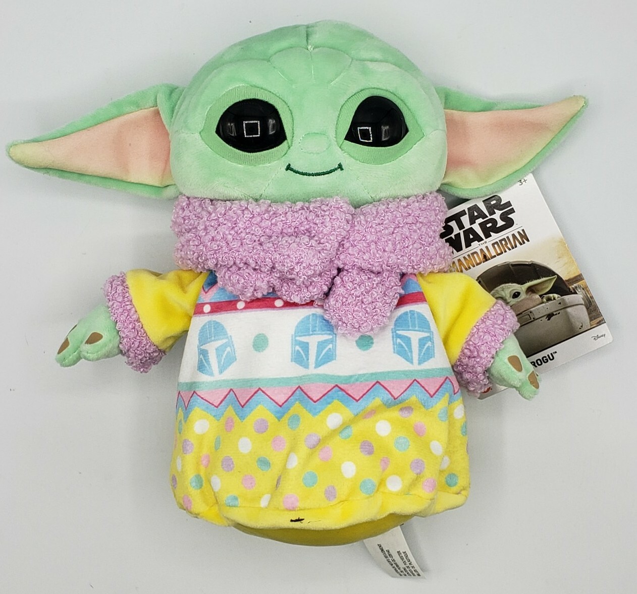 Grogu Easter Sweater Plush Mandalorian Bean Bag 8” Star Wars Baby Yoda ...