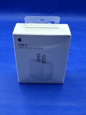 Genuine Apple 20W USB-C Wall Power Adapter OEM A2305 MHJA3AM/A ...
